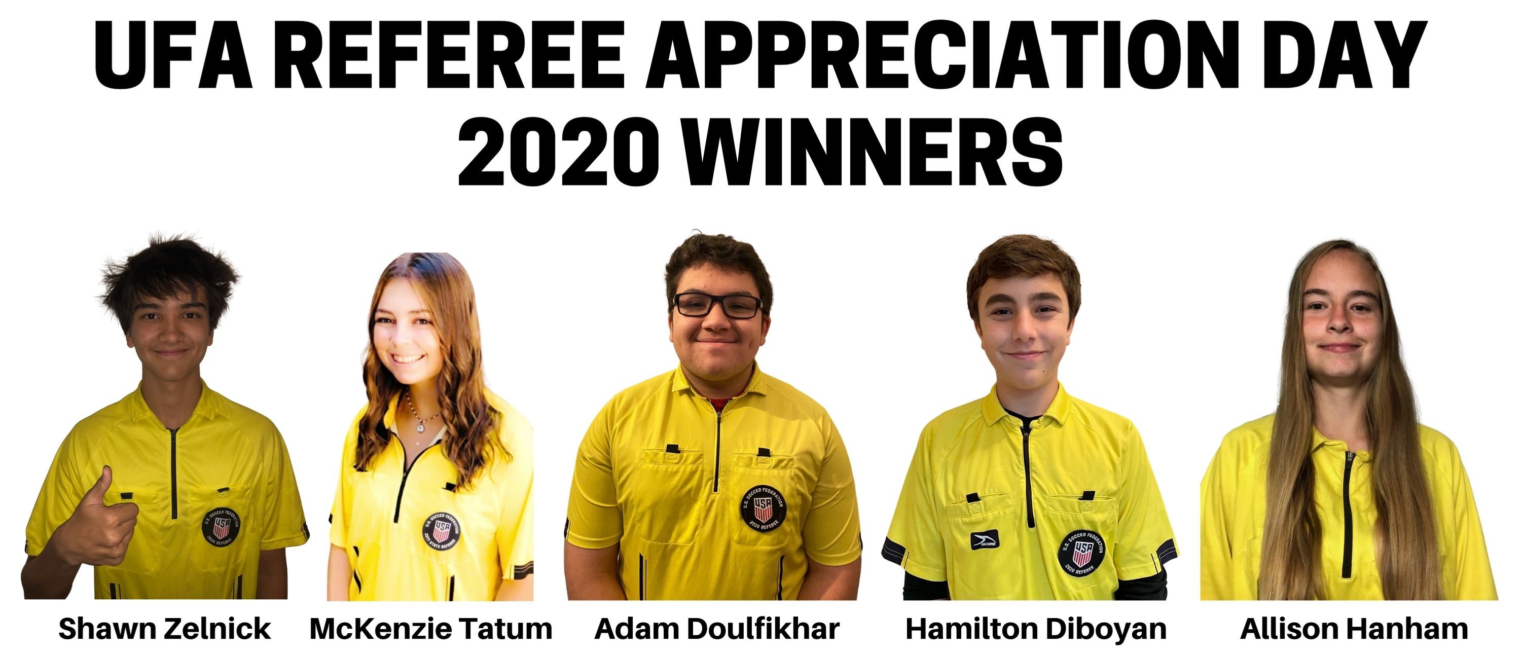 Referee Appreciation | United Futbol Academy